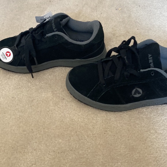 Airwalk | Shoes | Nwt Airwalk Black Suede Sneakers | Poshmark